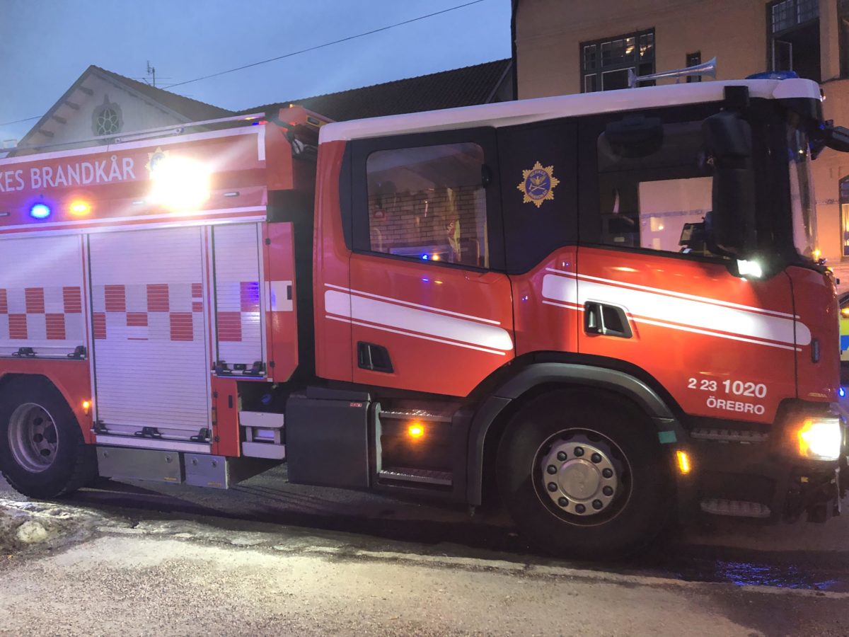 En till sjukhus efter utryckning i centrala Örebro – Utryckning.se